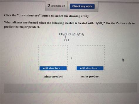Solved 3 Attempts Left Check My Work Click The Draw Chegg