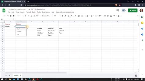 How To Create A Dependent Drop Down List In Google Sheets YouTube