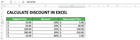 how to calculate discount in excel examples and formulas compute expert