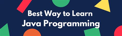 best way to learn java programming