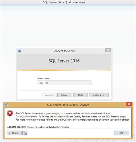 Unable To Connect SQL Server Data Quality Service SQLServerCentral