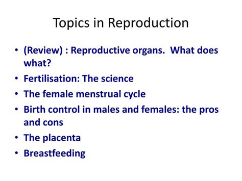 Ppt Reproduction Powerpoint Presentation Free Download Id2271668