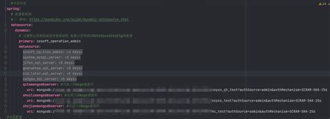 springboot整合mongodb多数据源 五官一体即忢 博客园