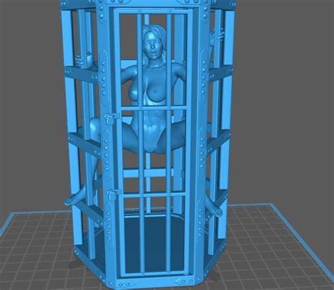 Fichier STL Sexy girl naked stl Objet pour imprimante 3D à