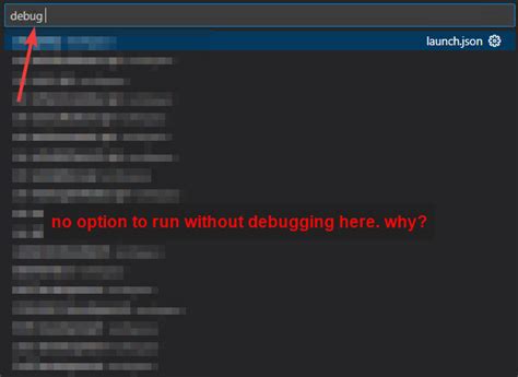 run and debug unable to start additional session in run without debugging mode · issue