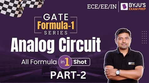 analog circuit formulas part 2 gate formula revision gate 2023 ee ece in byju s gate