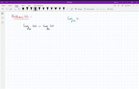 SOLVED Use Properties Of Logarithms To Write Each Expression As A