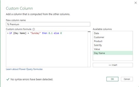 Power Query If Statement Nested Ifs Multiple Conditions