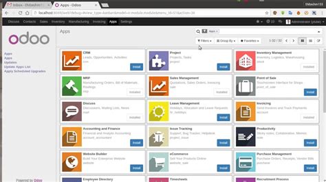 How To Create New Module In Odoo 9 Using Scaffold YouTube
