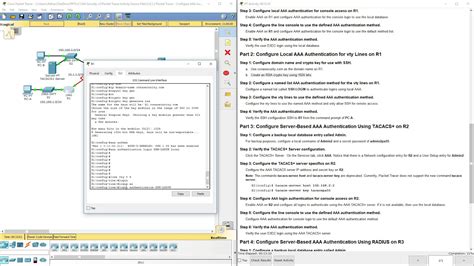 CCNA Security V2 Lab 3 6 1 2 Configure AAA Authentication On