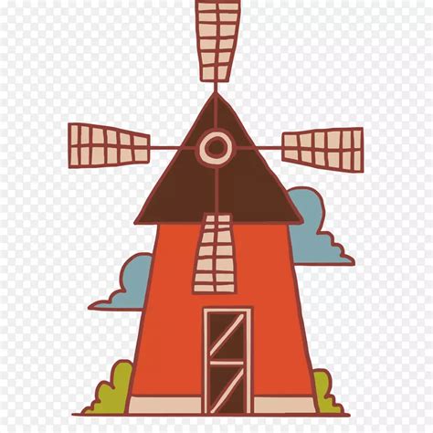 彩色手绘几何风车元素PNG图片素材下载 图片编号7471763 PNG素材网