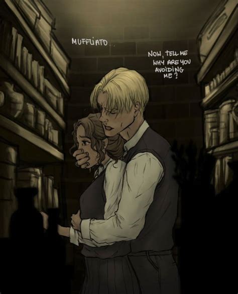 Dramione Draco Malfoy Fanart Draco And Hermione Fanfiction Dramione Fan Art