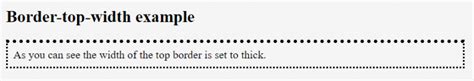 how to use border top property in css scmgalaxy
