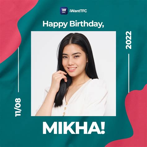 Iwanttfc On Twitter Happy Birthday Bini Mikha From Your