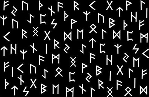 Elder Futhark Runes By Danler Elder Futhark Runes White Patterns