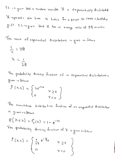 [solved] the random variable x is exponentially distributed where x course hero