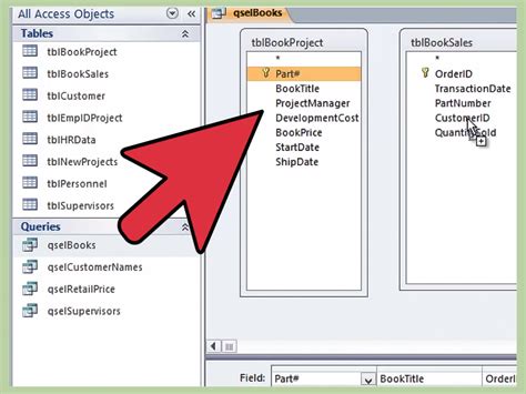 how to link two tables in access