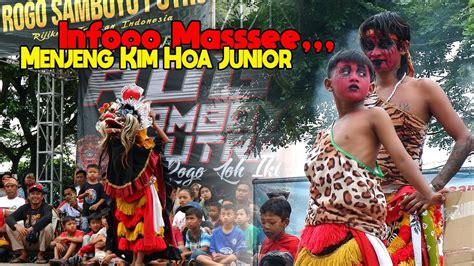Anak MENJENG KIM HOA Ft BANTENGAN Jaranan ROGO SAMBOYO PUTRO Terbaru