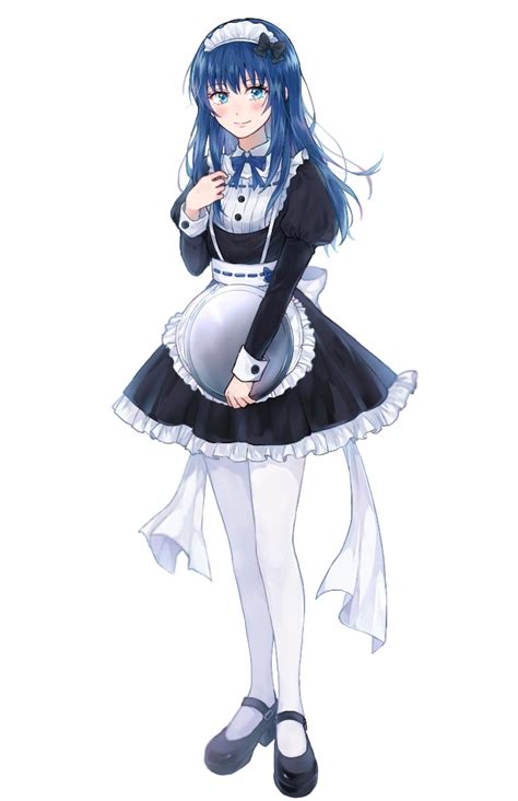 Teruhashi Kokomi Saiki Kusuo No Psi Nan 1girl Alternate Costume Apron Black Bow Black