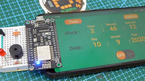 How To Make Alarm Clock Useing NODEMCU NTP With RemoteXY YouTube