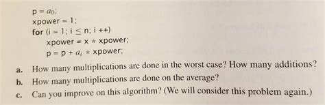 solved 1 26 given the polynomial p x anx an 1 xn 1