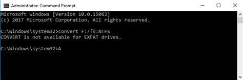 How To Convert ExFAT To NTFS Using CMD In Windows