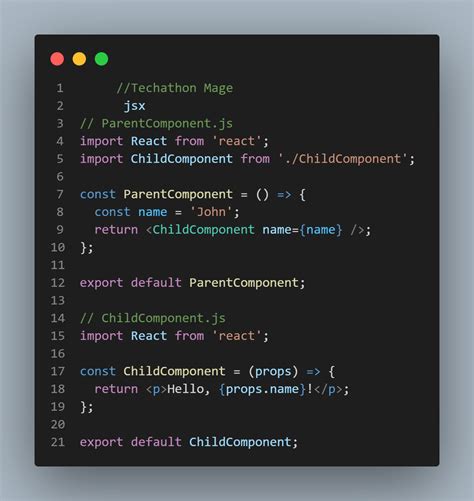 Reactjs Props Passing Data Between Components By Techthon Oct 2023 Medium