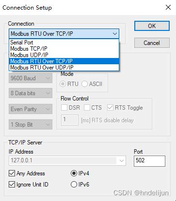 MODBUS 通讯 modbus rtu Over tcp ip CSDN博客