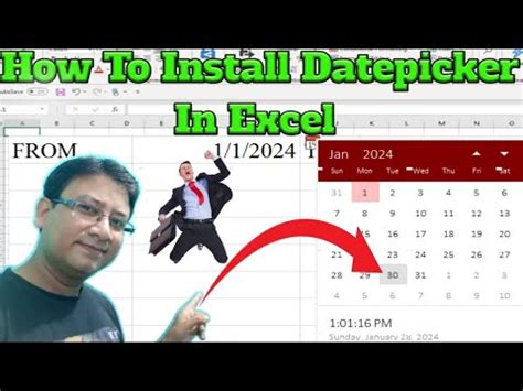 How To Install Datepicker In Excel Excel Date Picker Excel Me