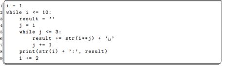 solved consider the following program the symbol ␣