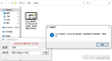 【摸鱼系列】用python整一个自动下载视频、弹幕、评论的小软件~ 知乎