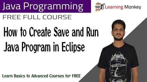 How To Create Save And Run Java Program In Eclipse Lesson 1 Java