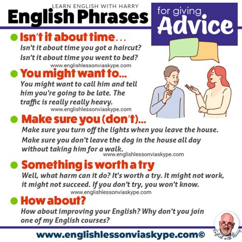 12 Ways To Give Advice In English Useful Phrases For Speaking
