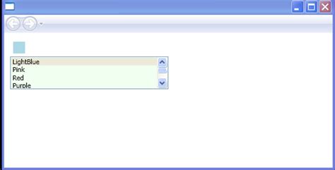 listbox with different font for each listboxitem listbox windows presentation foundation