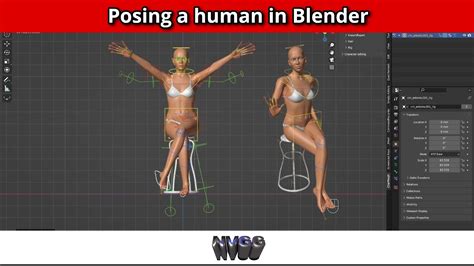 How To Pose A Blender Model To Get It Ready For 3d Printing YouTube