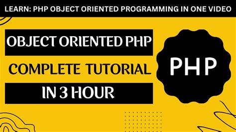 Object Oriented Php Tutorial Php Oop Tutorial Learn Php Object Oriented Concepts In One