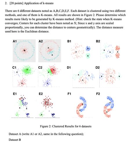 [solved] 2 [20 points] application of k means there are