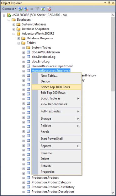 How To Change Select Top 1000 Rows And Edit Top 200 Rows Default Value