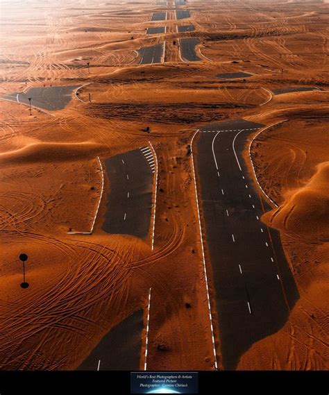 Parts Of The Roads Covered With Sand Scrolller