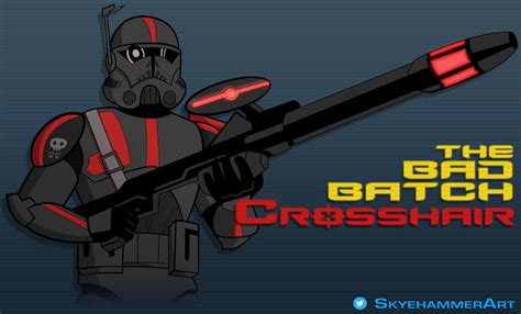 Crosshair Bad Batch Clone Wars Style By Skyehammer On Deviantart
