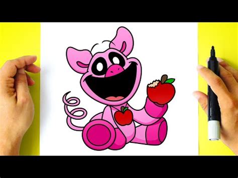 How To DRAW PICKY PIGGY Smiling Critters Drawing POPPY PLAYTIME