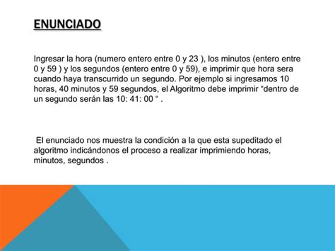 Explicacion De Algoritmo Condicionales PPT