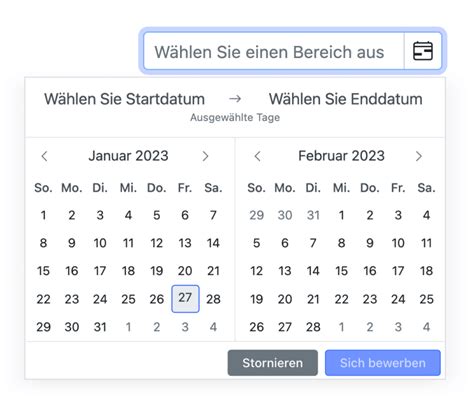 Blazor Daterangepicker Rich Ui For Date Ranges Syncfusion