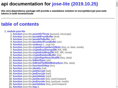 GitHub Kaizhu256 Node Jose Lite This Zero Dependency Package Will