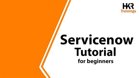 ServiceNow Tutorial For Beginners ServiceNow Online Demo ServiceNow