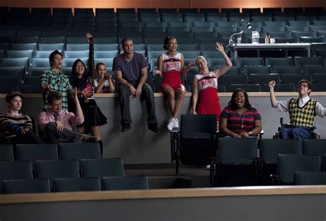 Foto De Dianna Agron Foto Harry Shum Jr Naya Rivera Matthew Morrison Dianna Agron Chris