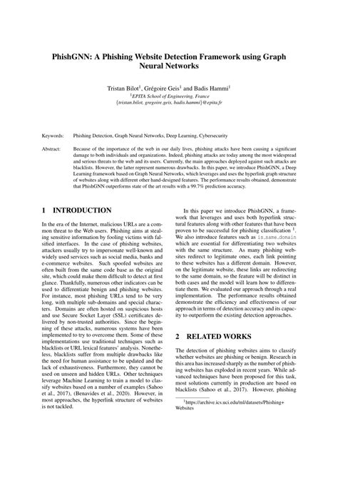pdf phishgnn a phishing website detection framework using graph neural networks