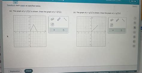 [solved] transform each graph as specified below a the