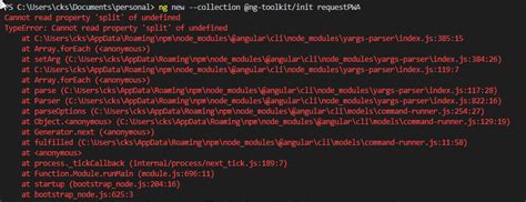 Cannot Read Property Split Of Undefined Issue 493 Maciejtreder
