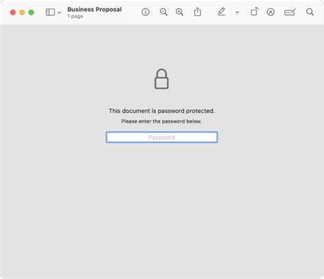 password protect a pdf in preview on mac apple support uk